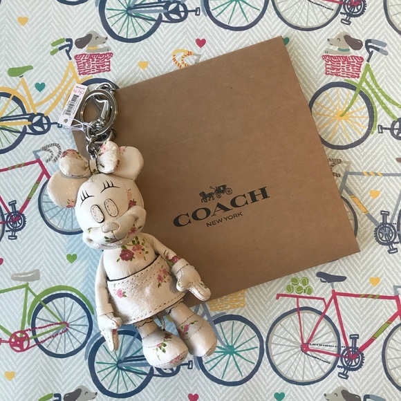 Coach | Accessories | Coach Minnie Mouse Bag Tagkey Chain | Poshmark